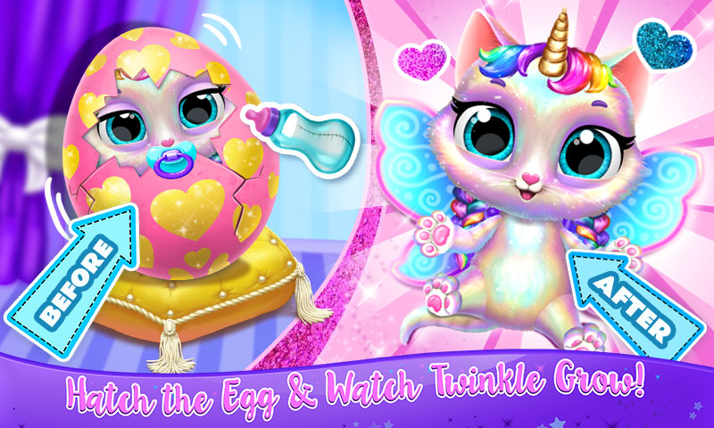 Amazon.com: Twinkle - Unicorn Cat Princess: Appstore for Android