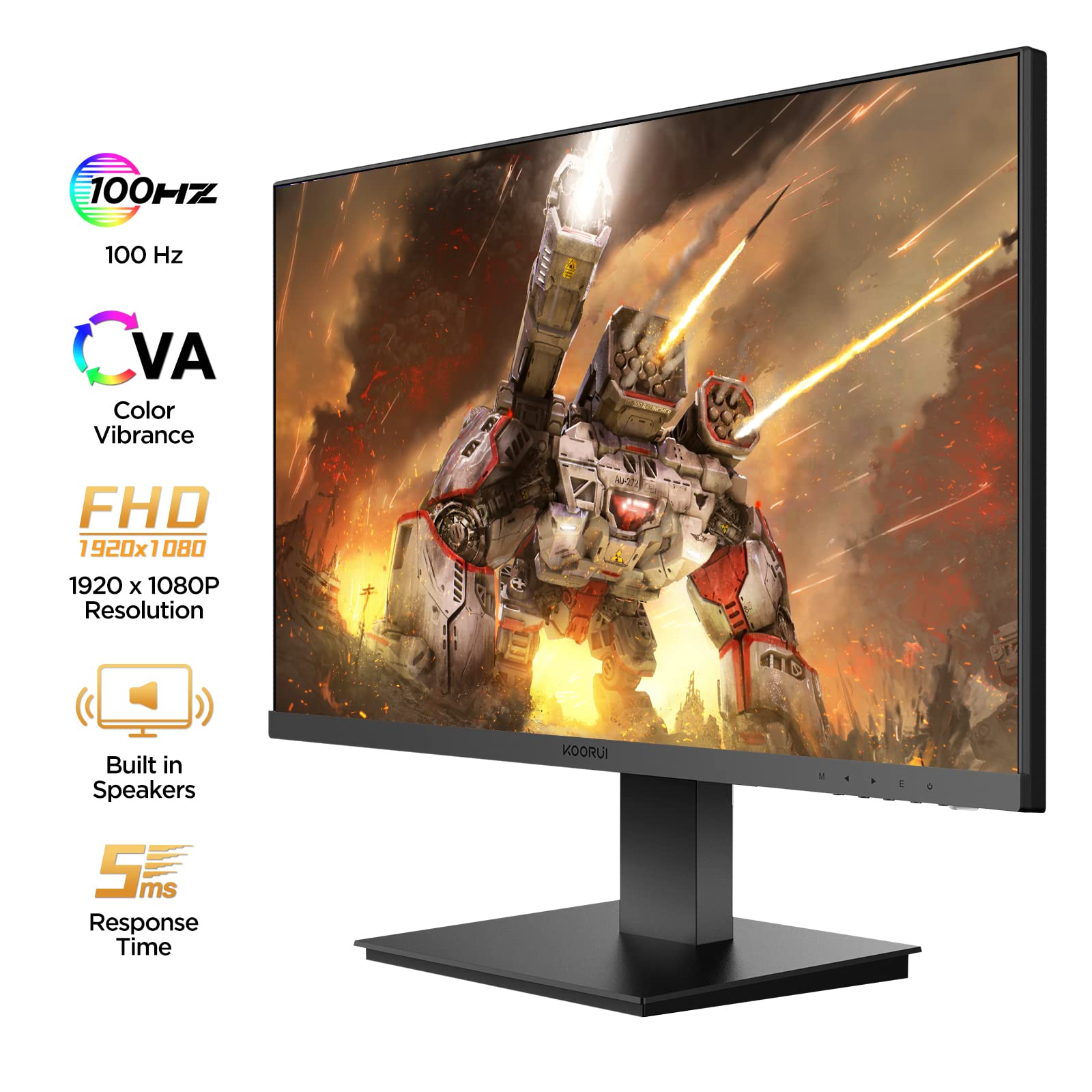 Mua KOORUI 22 Inch Monitor FHD 1080P Gaming Monitor 100HZ Computer ...