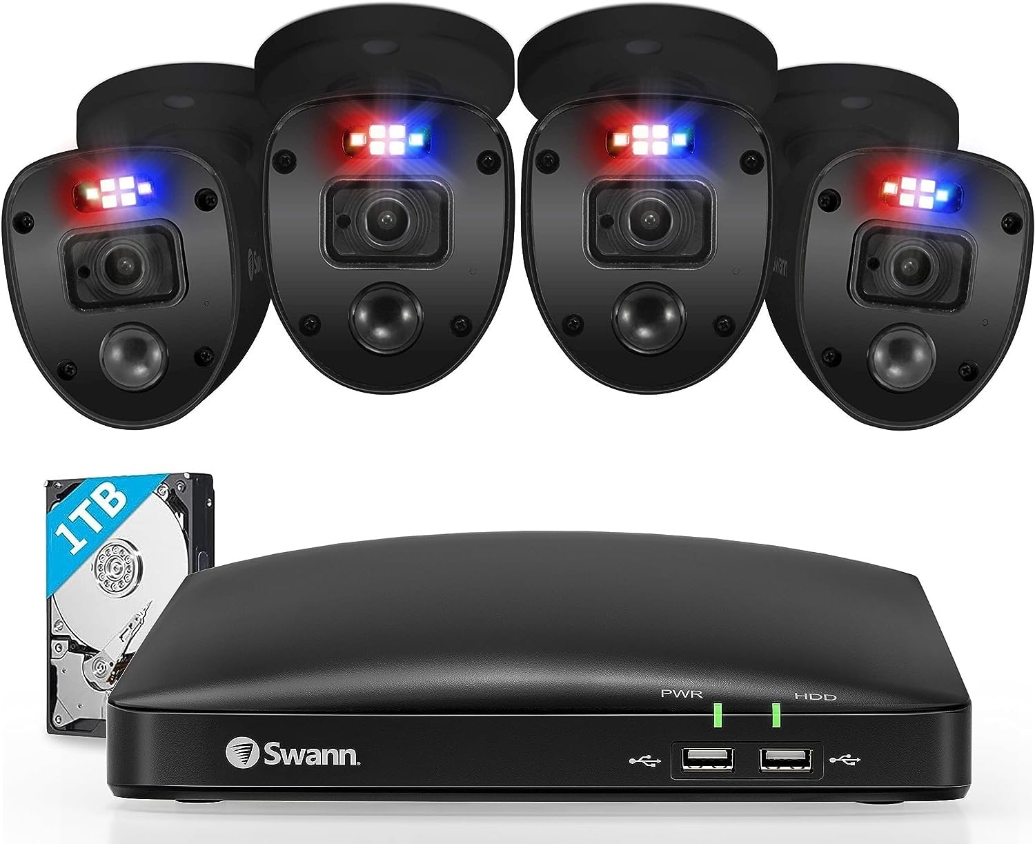 Mua SWANN 1080P Video 8 Channel DVR Security Camera System, 1TB Hard ...