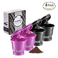 Amazon.com: CHULUX Single Cup Coffee Maker Travel Coffee Brewer, Red ...