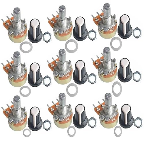 Adjustable Resistor Variable Resistor Potentiometer – Linear Taper, B1K ...