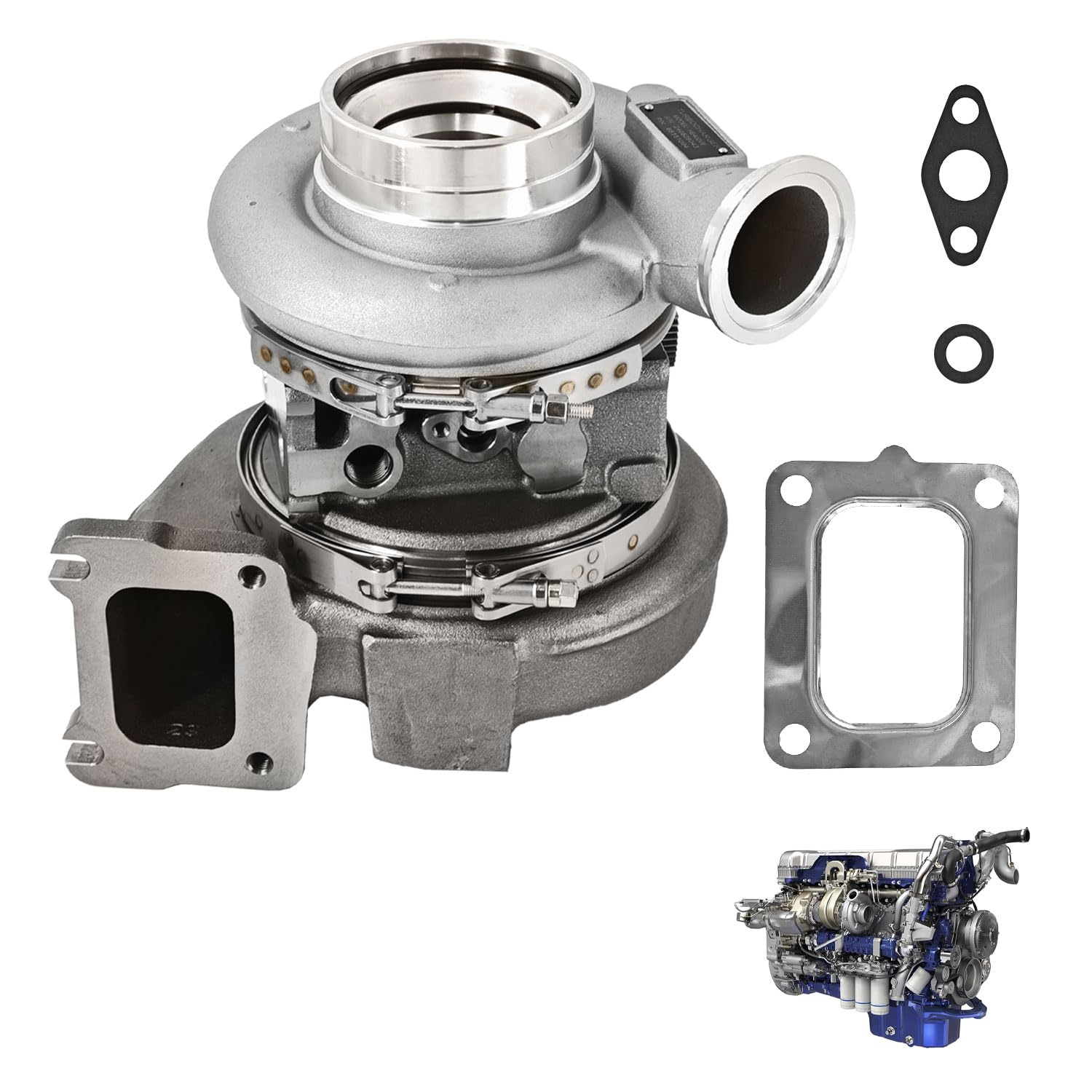 VANPERT 85151094 Turbocharger HE400VG for Volvo D13 for Mack MP8 13.0L ...