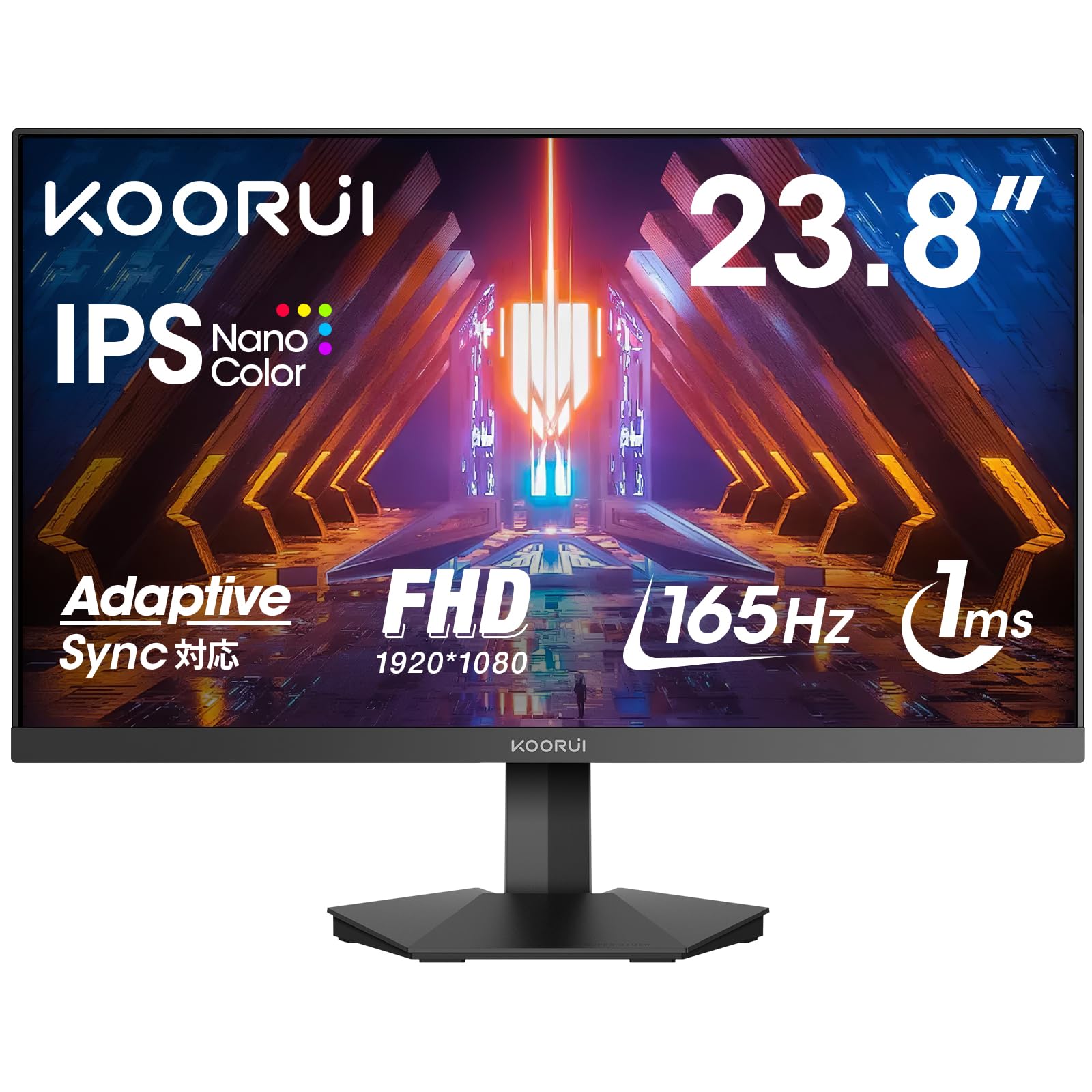 Mua KOORUI Gaming Monitor, 24 Inch IPS Panel, 165 Hz, 1 ms FreeSync ...