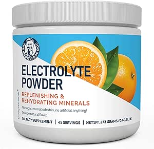 Dr. Berg's Original Electrolyte Powder, High Energy, Replenish ...