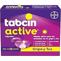 Tabcin Active 12 Cápsulas : Amazon.com.mx: Salud y Cuidado Personal