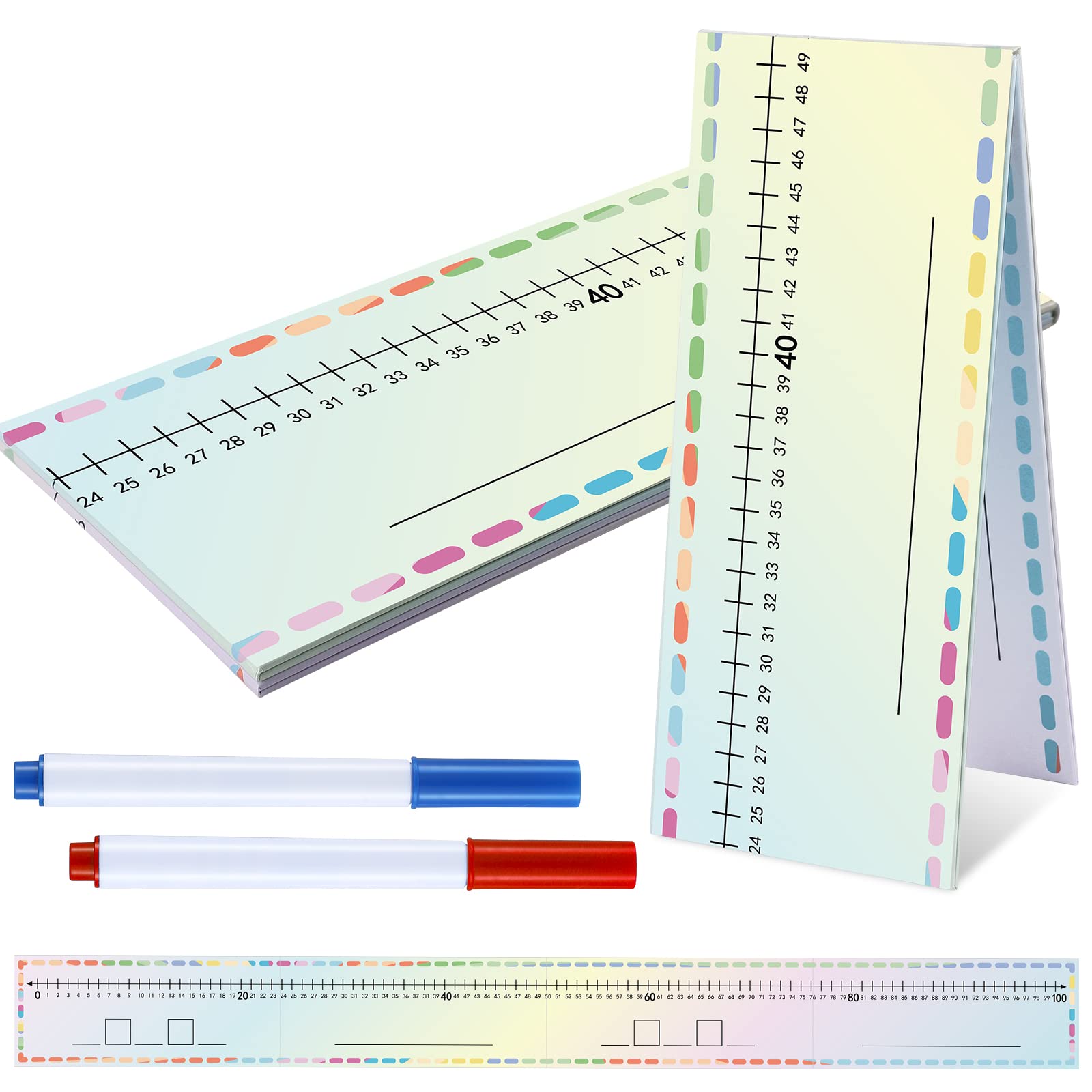 Mua Number Lines for Students Dry Erase Number Line Board with 2 Dry ...