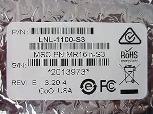 Amazon.com : Lenel LNL-1100-S3 - Series 3 Security Alarm Input Control ...