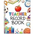 Amazon.com : Teacher Record Book - Elementary Teacher Gradebook 8.5 ...