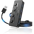 Amazon.com: Aceele USB Hub 3.0 with Individual LED Power Switches & Type C Power Port, Multiport ...