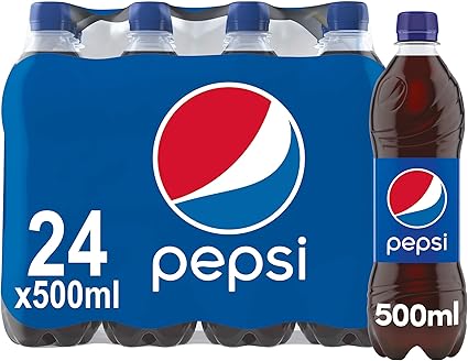 Pepsi Regular 500ml (Pack of 24): Amazon.co.uk: Grocery