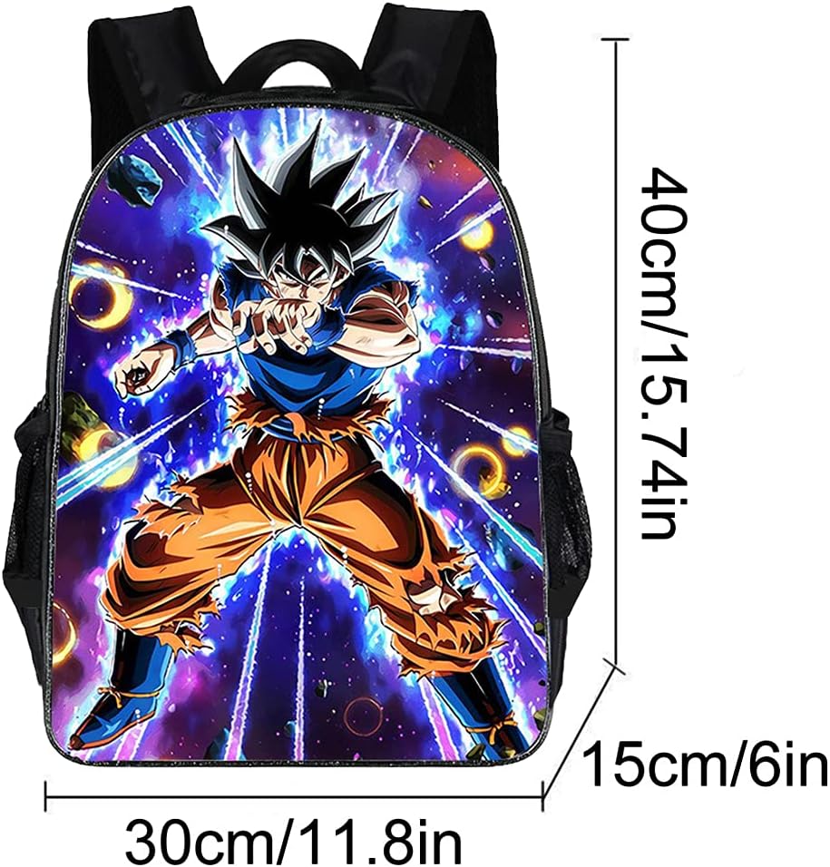 Dragon Ball Backpacks Kids School Backpack Goku School Bag Dragon Ball ...