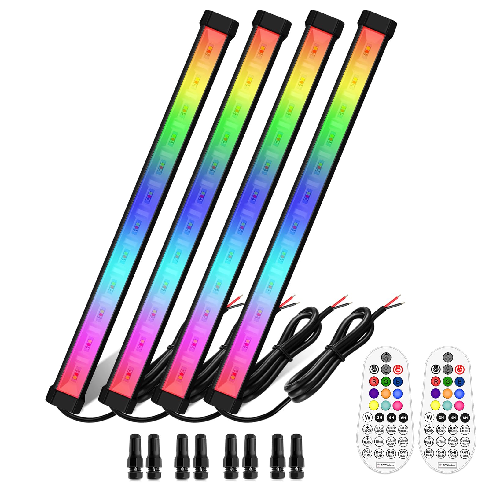 MEIKEE RGB Low Voltage LED Wall Washer Light, 20W DC/AC 12V 24V RGB ...