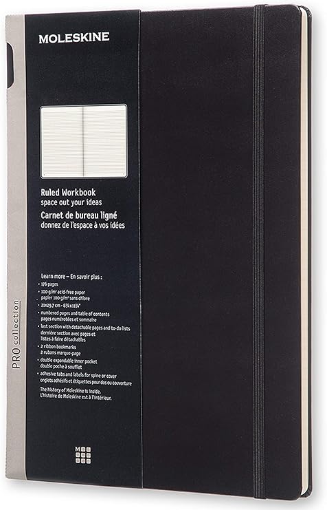 Moleskine A4 Hard Ruled Workbook: Moleskine: Amazon.co.uk: Office Products