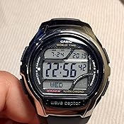 Casio Men's WV58A-1AVCR Waveceptor Atomic Digital Watch: Casio: Amazon ...