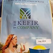 Milk Kefir Starter Cultures - 3 sachets for up to 100 liters of Kefir ...