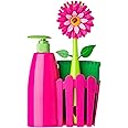 Amazon.com: Vigar Flower Power Kitchen Soap Dispenser Set, Dish Soap ...