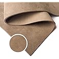 Amazon.com: Real Beige Suede Leather Hide: Genuine Leather Sheet for ...