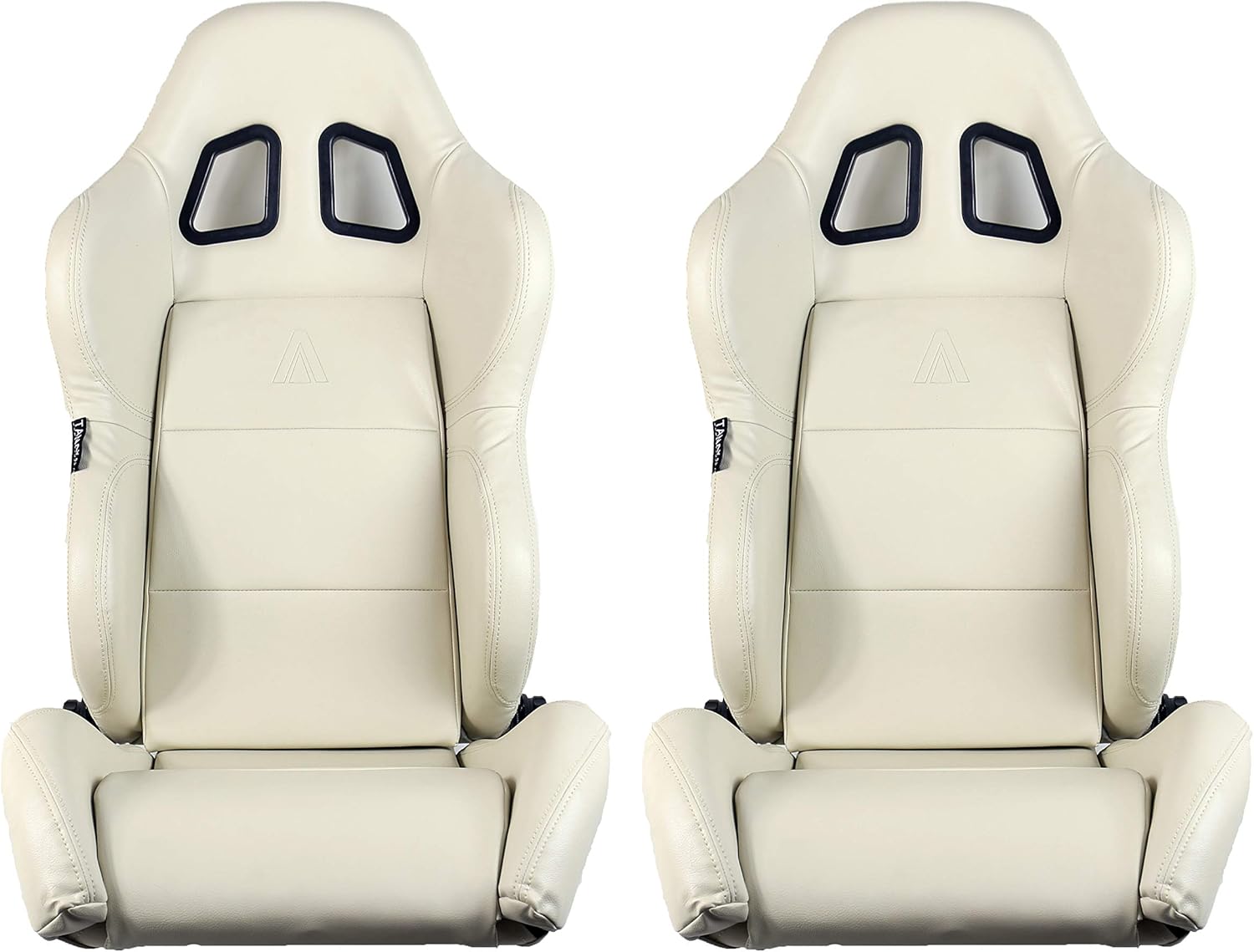 Amazon.com: Tanaka Black Faux Leather with Dual Seat Recline Adjuster ...