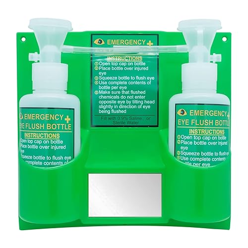 Emergency Eyewash Station Portable,Wall-Mounted First-Aid Eyewash Kit ...