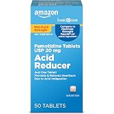 Amazon.com: Amazon Basic Care Maximum Strength Famotidine Tablets 20 mg ...