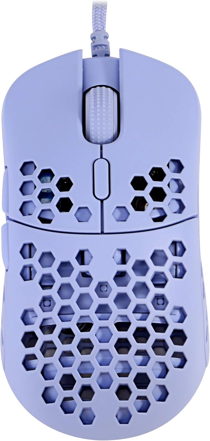 HK Gaming Mira S Ultra Lightweight Honeycomb Shell Wired RGB Gaming ...