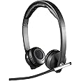 Amazon.com: Logitech H820e Wireless Dual, Stereo Headphones with Noise ...