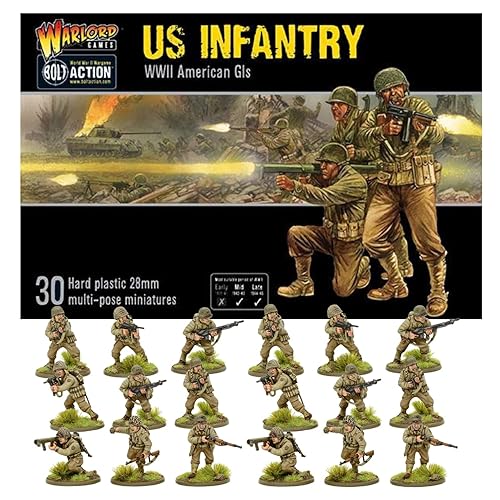 Wargames Delivered - Warlord Games Bolt Action Miniatures - US Infantry ...
