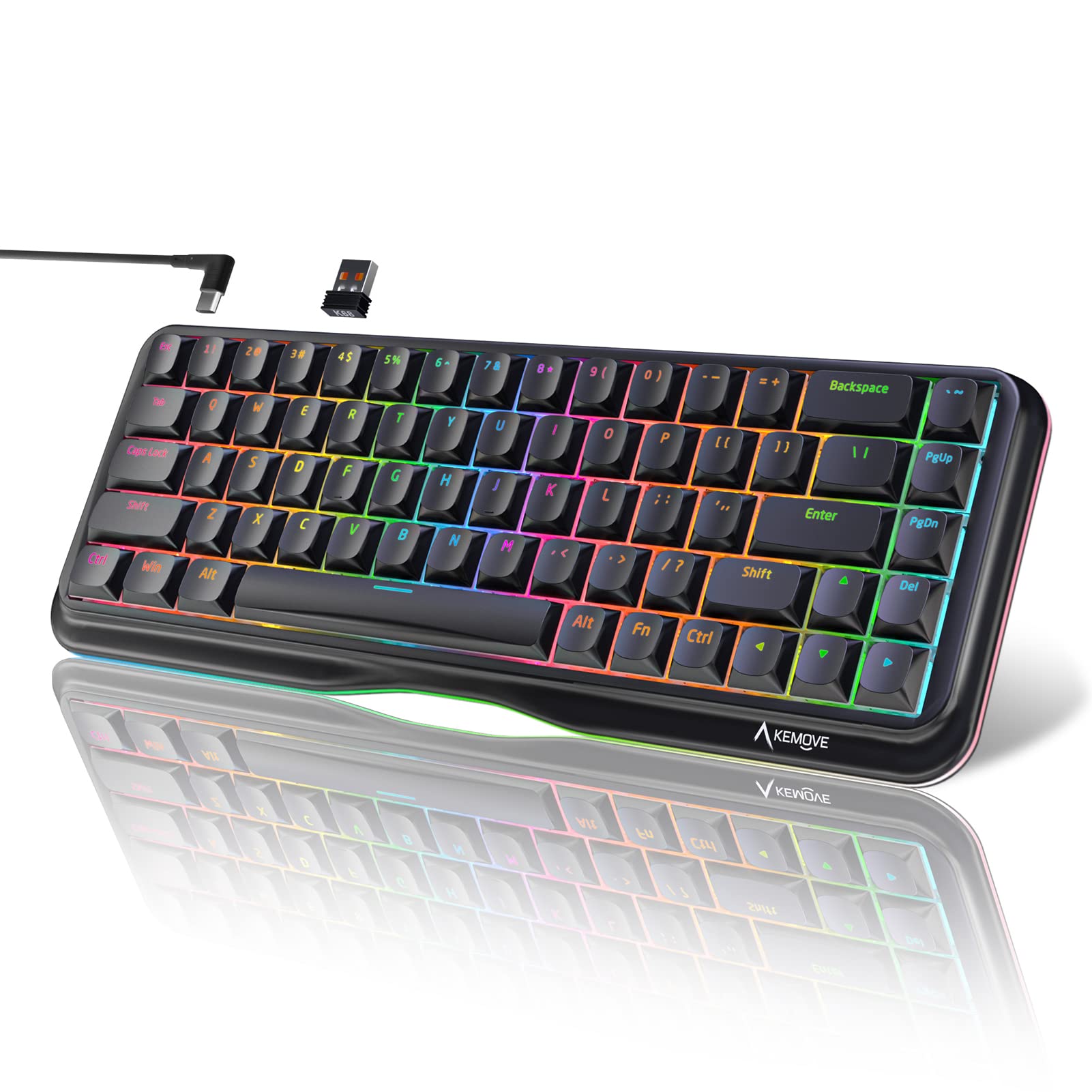 Mua KEMOVE K68 60% Wireless Mechanical Gaming Keyboard Supports 2.4G ...
