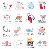 Amazon.com: 400 Pcs Nursing Stickers Funny Pun Nurse Stickers Medical ...