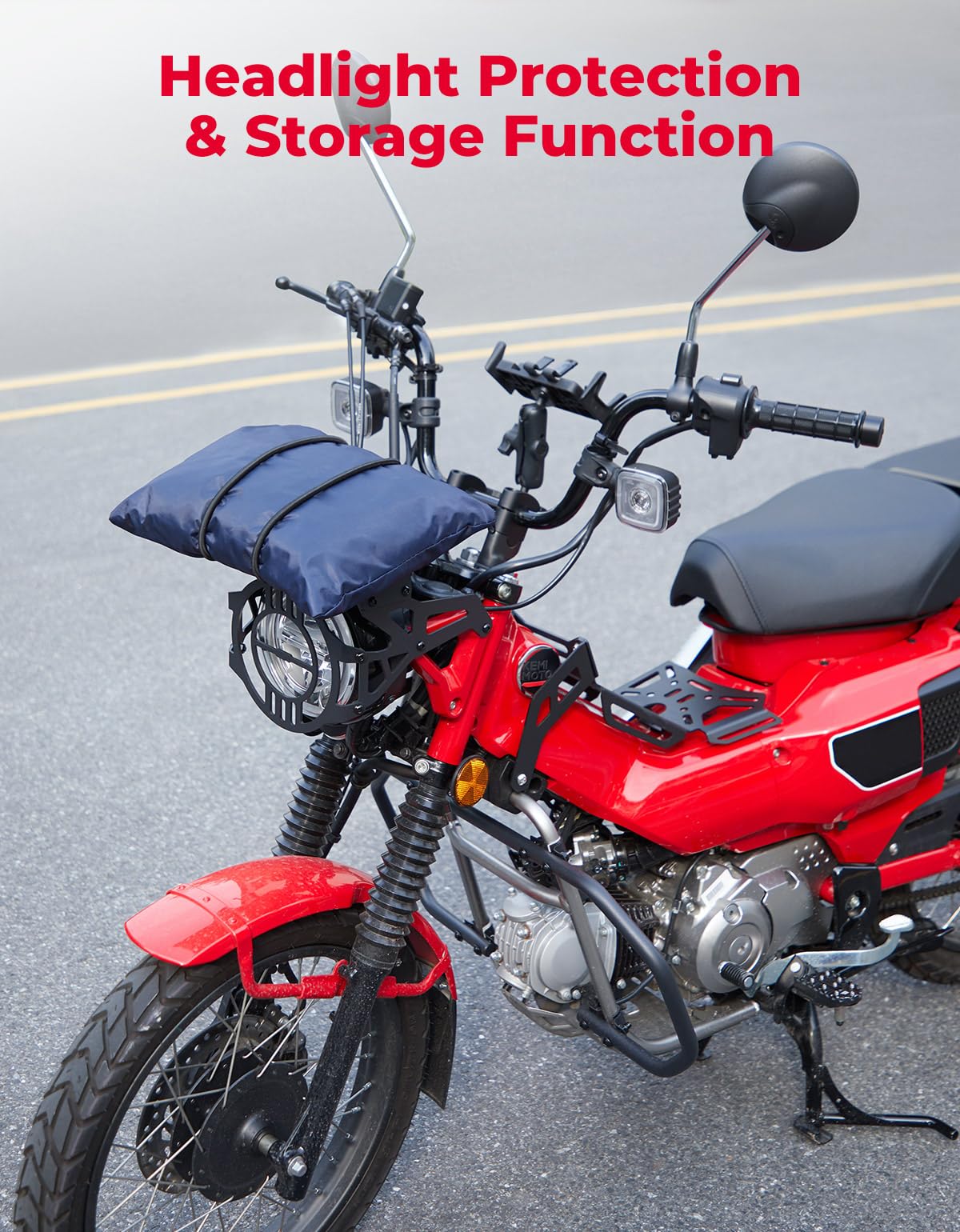 Mua KEMIMOTO Headlight Guard Front Rack Compatible with CT125 Trail 125 ...