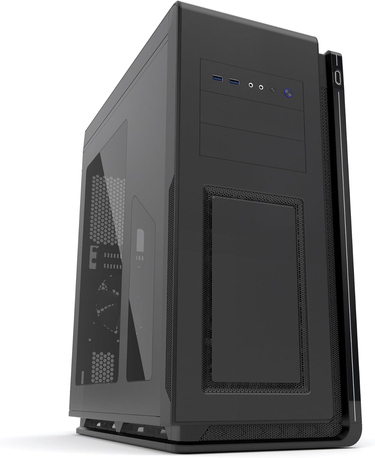 Phanteks Phanteks Enthoo Mini XL Dual System Case Cases: Amazon.co.uk ...