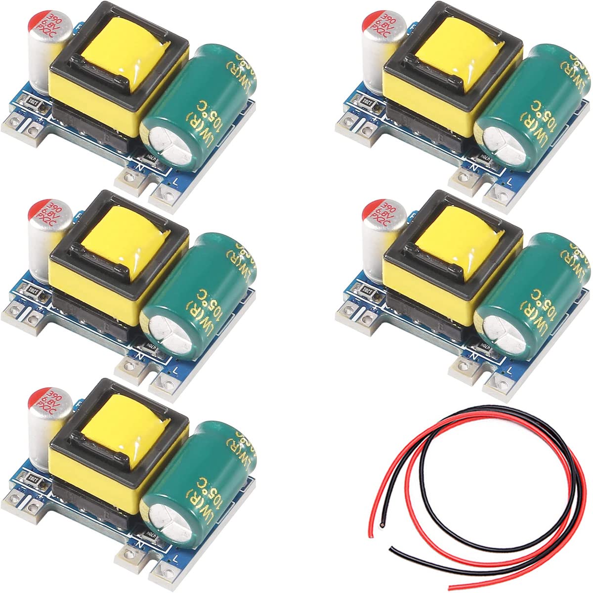 Mua Youmile 5pcs AC-DC5V700mA 3.5W Buck Module Isolated Switching Power ...