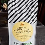 Amazon.com : AmazonFresh Hazelnut Flavored Coffee, Ground, Medium Roast ...