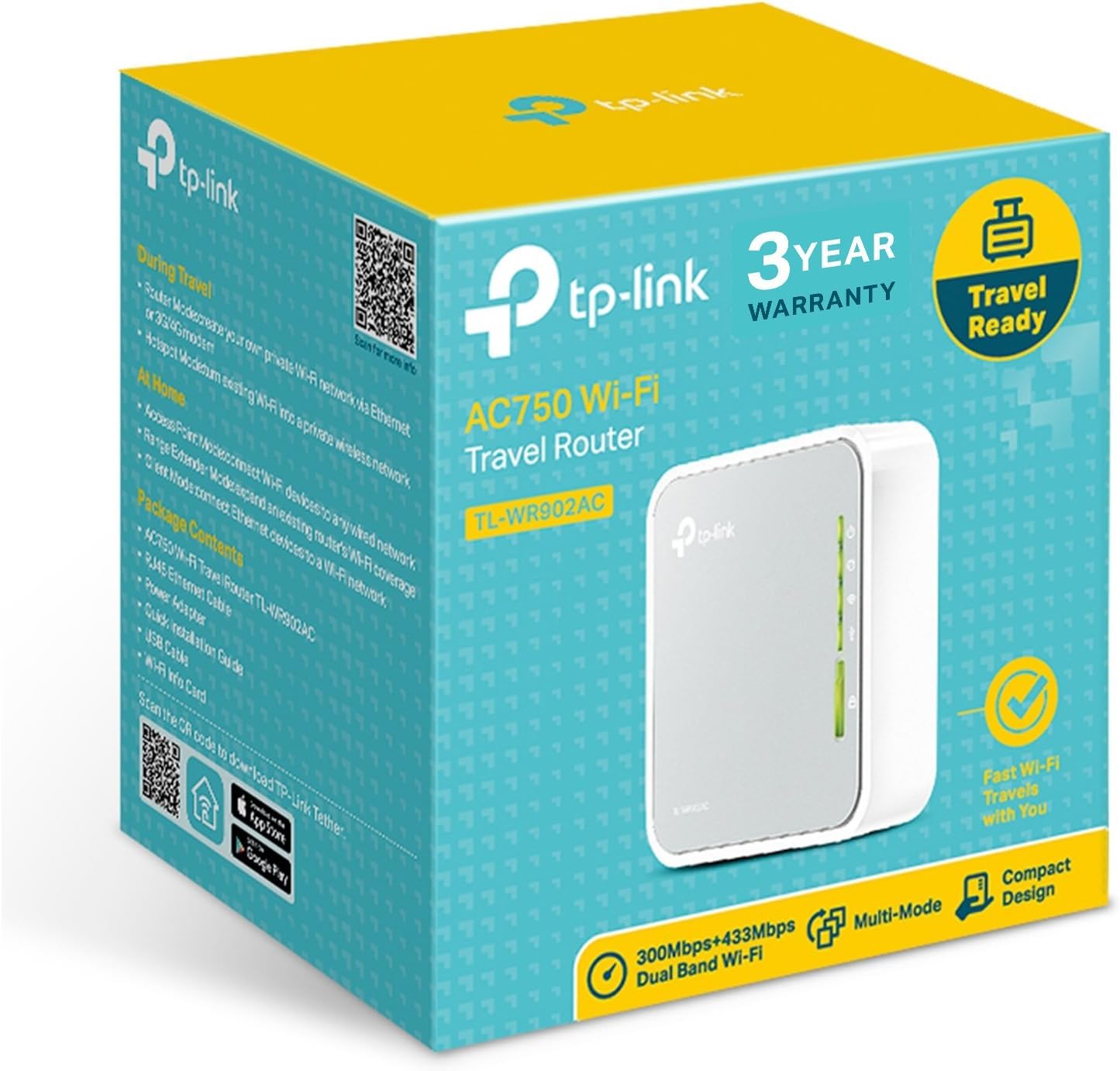 Mua TP-Link AC750 Wireless Portable Nano Travel Router(TL-WR902AC ...