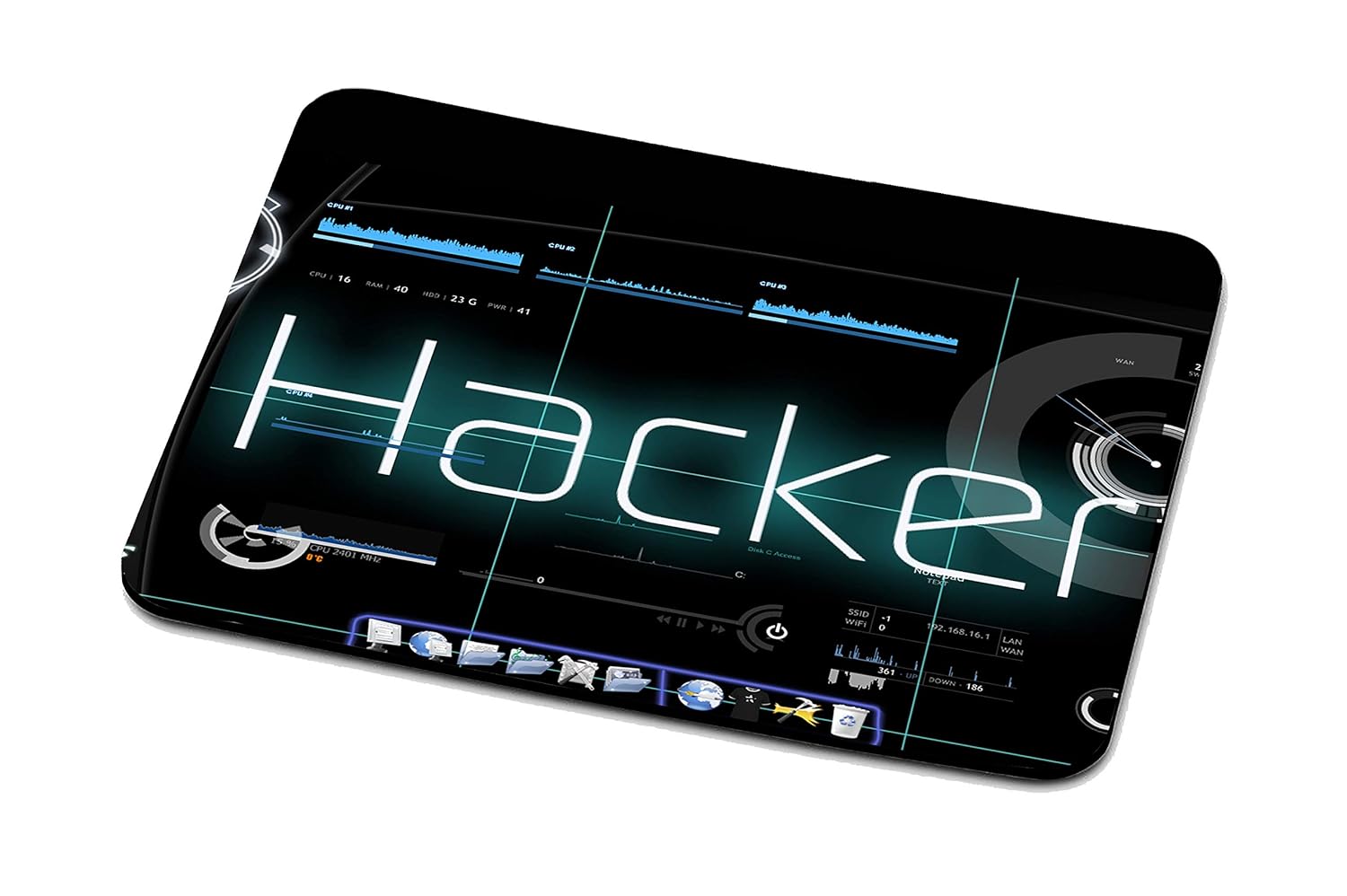 RADANYA Hacker Mouse Pad - Buy RADANYA Hacker Mouse Pad Online at Low ...