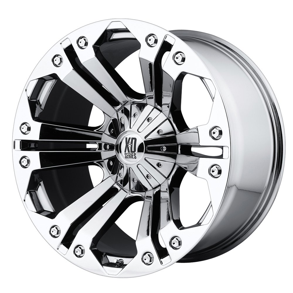 XD Series by KMC Wheels XD778 Monster Triple Chrome Plated Wheel (20x9 ...