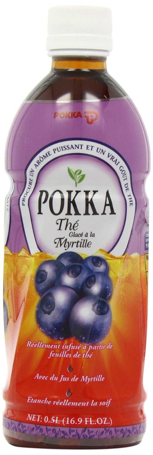 Pokka Blueberry Tea 500 ml (Pack of 6): Amazon.co.uk: Grocery