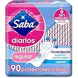 Saba Diarios Large Pads 90 pieces: Amazon.com.mx: Salud y Cuidado Personal