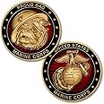 Amazon.com: U.S. Marine Corps Proud Dad Challenge Coin : Collectibles ...