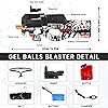 Gel Ball Blaster Splatter Ball Gun, Electric Splat Blaster Automatic ...