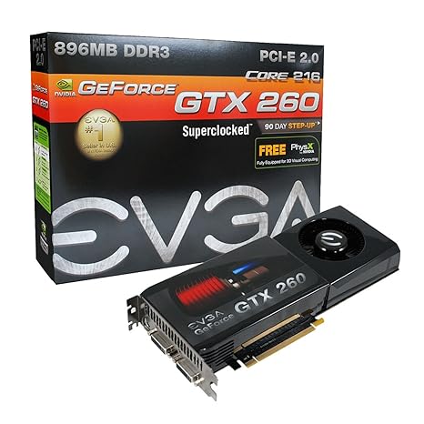 EVGA GeForce GTX 260 GeForce GTX 260 GDDR3 Graphics Card (GeForce GTX ...