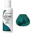 Amazon.com : Adore Semi-Permanent Haircolor #168 Emerald 4 Ounce (118ml) (AD-168) : Beauty
