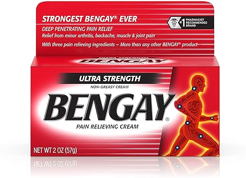 Ultra Strength Bengay Pain Relief Cream, Topical Analgesic for Minor ...
