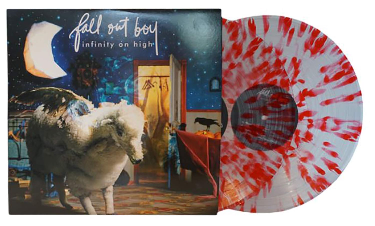 - INFINITY ON HIGH 2LP vinyl (Red Clear Splatter) [vinyl] Fall Out Boy ...