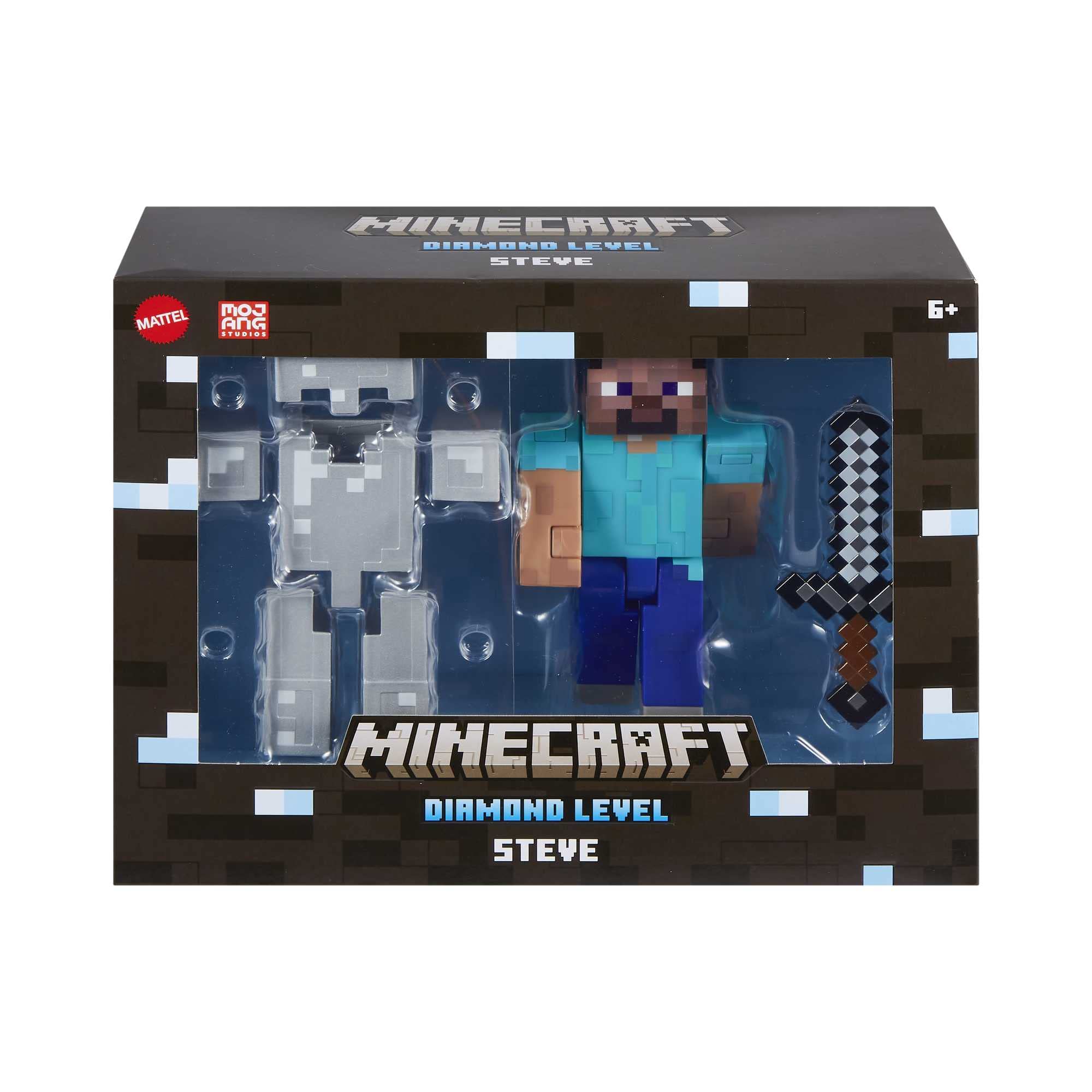 Mua Mattel Minecraft Diamond Level Steve Action Figure & Die-Cast ...