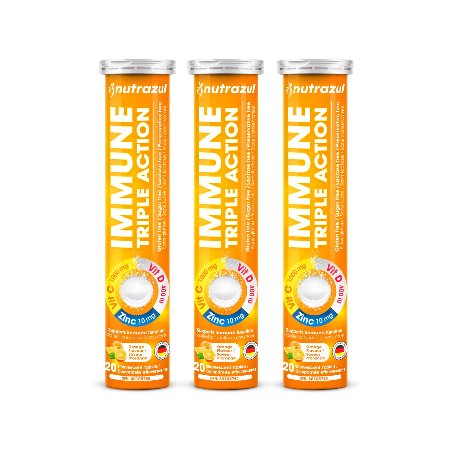 Mua nutrazul Immune Triple Action Effervescent Tablets with Vitamin C ...