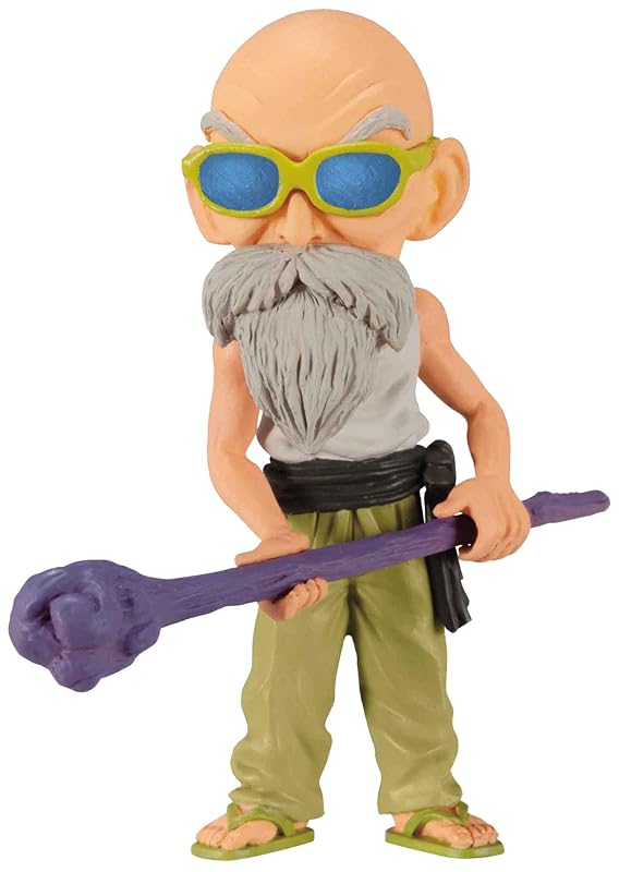 Banpresto Dragon Ball Z 2.8-Inch Master Roshi Movie World Collectable ...
