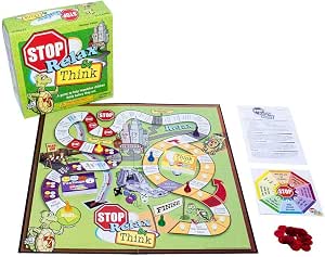 Amazon.com: Stop, Relax & Think: A Game to Help Impulsive Children ...
