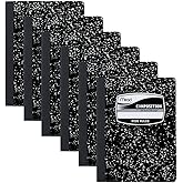 Amazon.com : Mead Composition Book, 6 Pack of Wide Ruled Composition Notebooks, Wide Rule paper ...