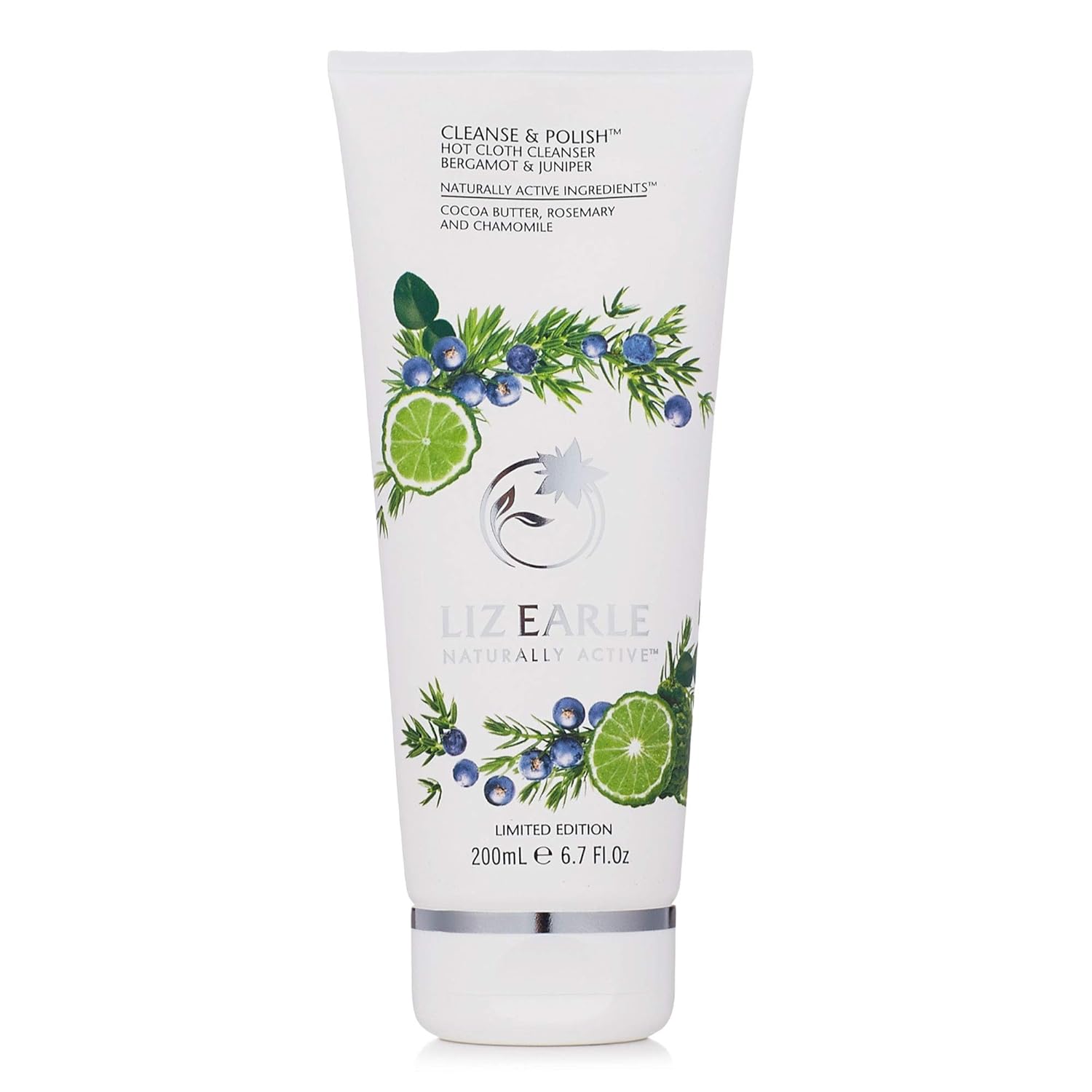 LIZ EARLE Cleanse & Polish Hot Cloth Cleanser, Bergamot & Juniper ...